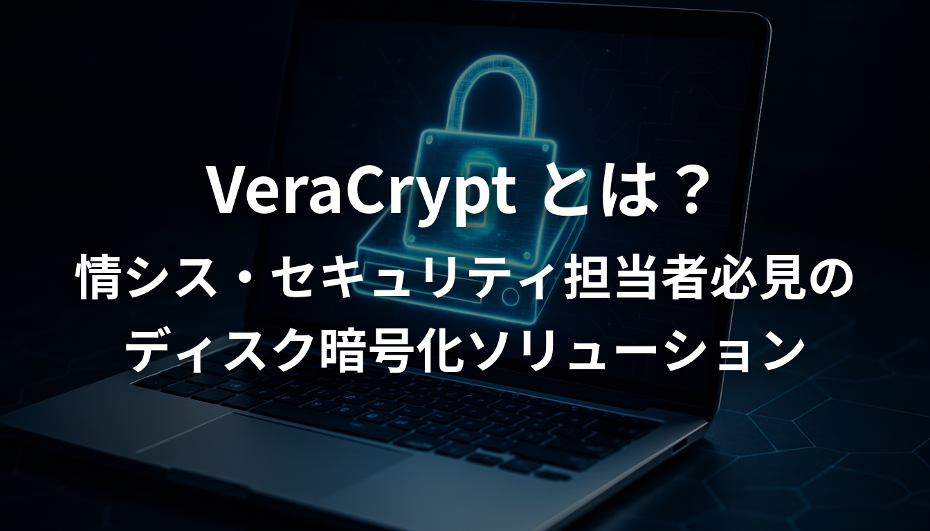 VeraCryptとは？情シス・セキュリティ担当者必見のディスク暗号化ソリューション - AIセキュリティ