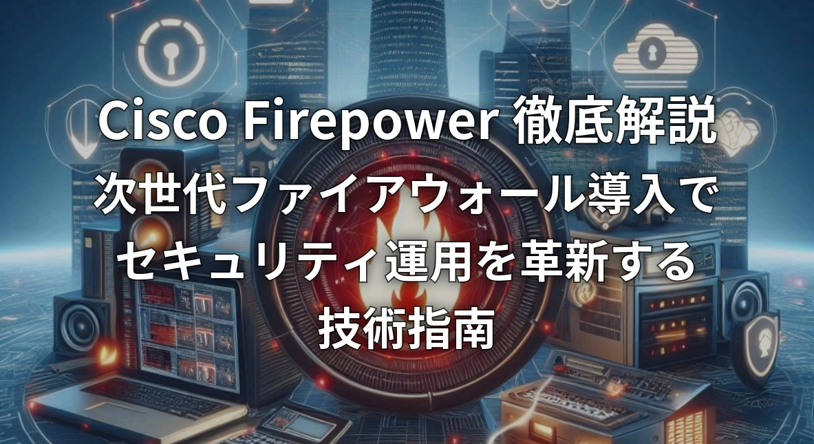 Cisco Firepower徹底解説：次世代ファイアウォール導入でセキュリティ運用を革新する技術指南 - AIセキュリティ