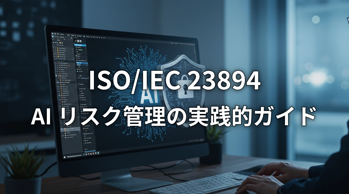 ISO/IEC 23894：AIリスク管理の実践的ガイド - AIセキュリティ